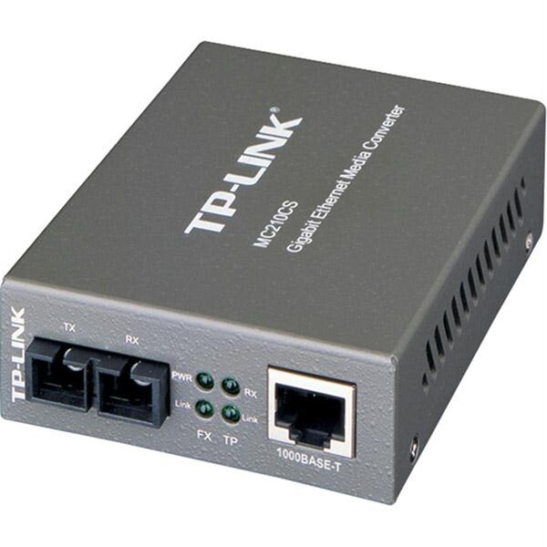 Tp-Link Gigabit Ethernet Media Converter - MC210CS | Zoro