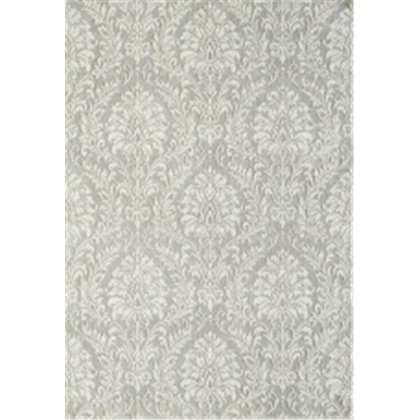 Dynamic Rugs Quartz Rugs, Light Grey - 3.11 x 5.7 in. QU4627020190 | Zoro