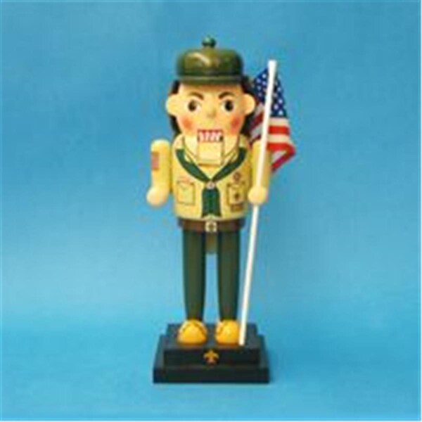 Kurt S. Adler 12.5 in. Wooden Boy Scout Nutcracker C0969 | Zoro