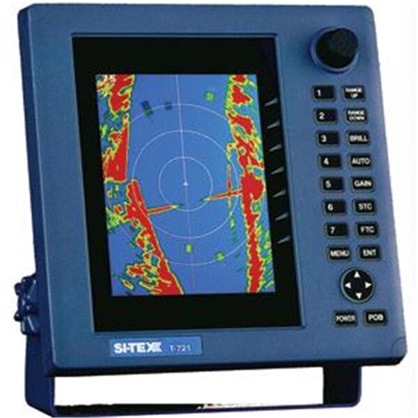 Si-Tex 6.5 LCD Radar with 2kw 18 Radome T-721 | Zoro