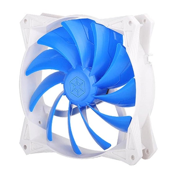 Silverstone 120 mm Ultra-Quiet PWM Fan with Anti-Vibration Rubber Pads ...