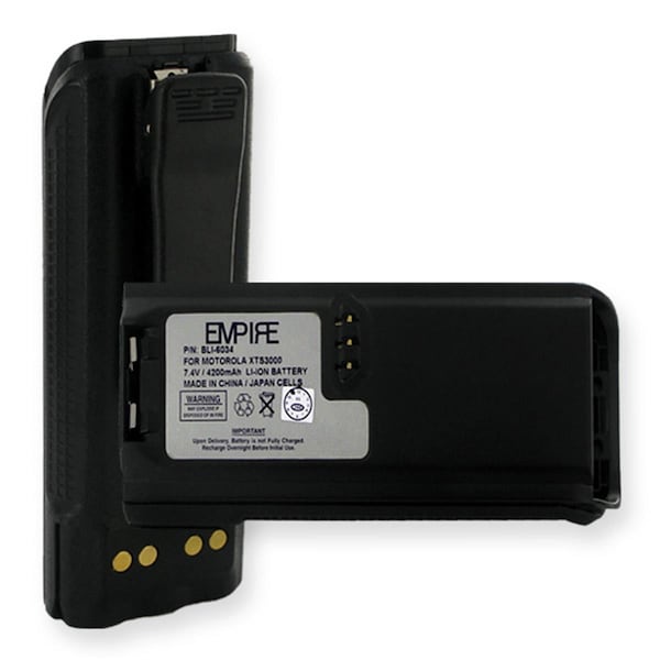Empire 7.4V Motorola NNTN6034A Li-ion 4.2Ah Battery - 31.08 watt BLI ...