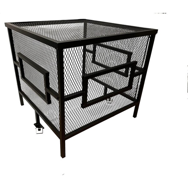 Ac Guard AC Guard ACG30XKIT Enclosed Fixed Security Cage Kit; Black ...