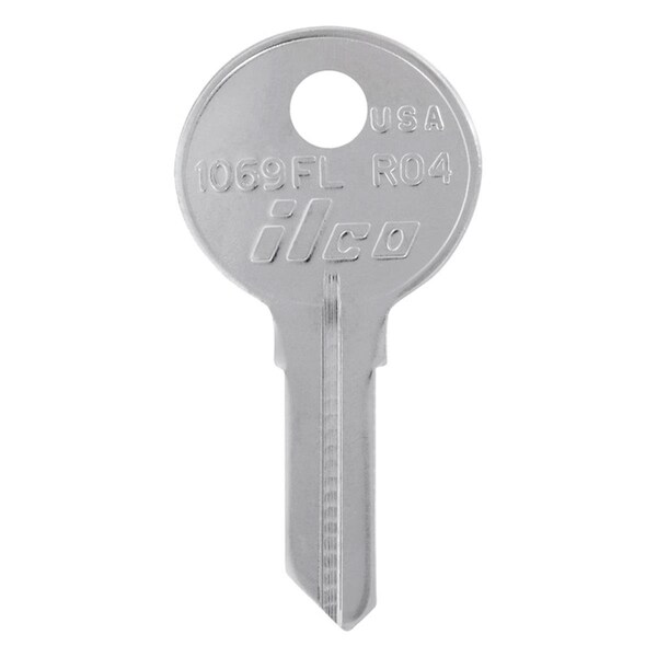 Hillman House & Office Key Blank with RO-4 Single Sided Case, 4PK ...