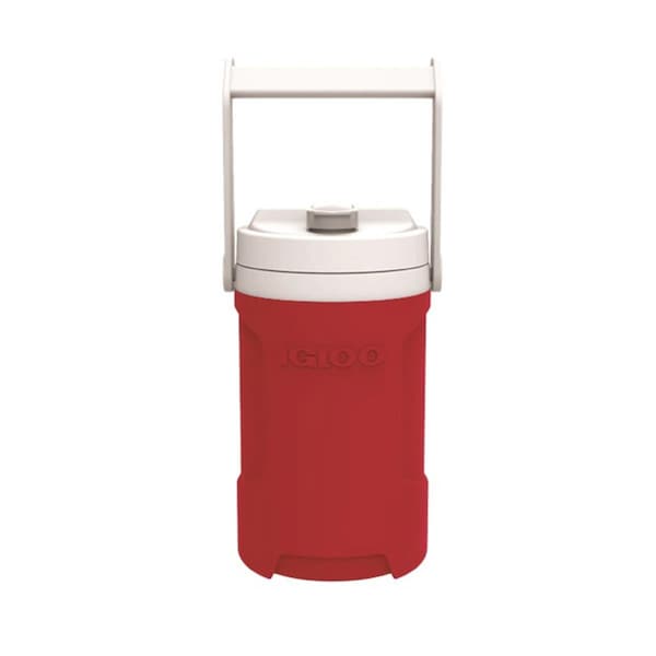 Igloo 8029341 Latitude Beverage Bottle 0.5 gal Red 8029341 | Zoro