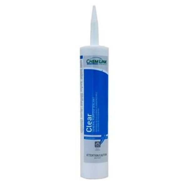 Chem Link General Purpose Sealant, Clear F1212 | Zoro
