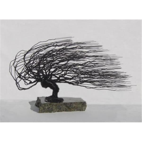 Paisaje Wire Bonsai Tree Sculpture - Windswept Style PA2810850 | Zoro