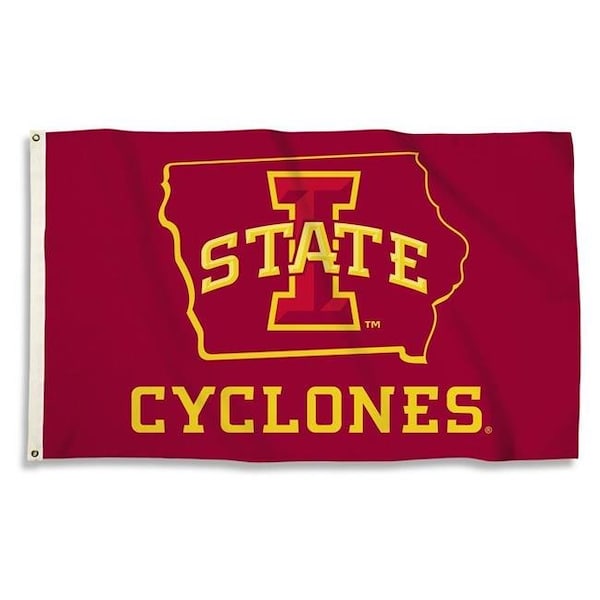 Bsi Products BSI Products 35022 Iowa State 3 x 5 ft. Flag with Grommets ...