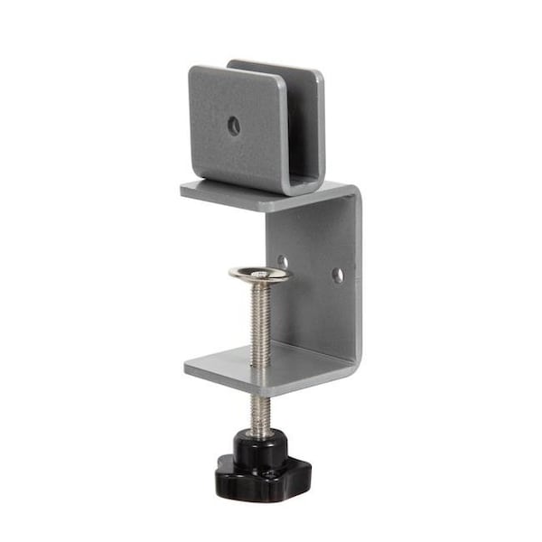 Boss NP02 2 Carton Bracket & Hardware Desk Clamp Panel for Plexiglass ...