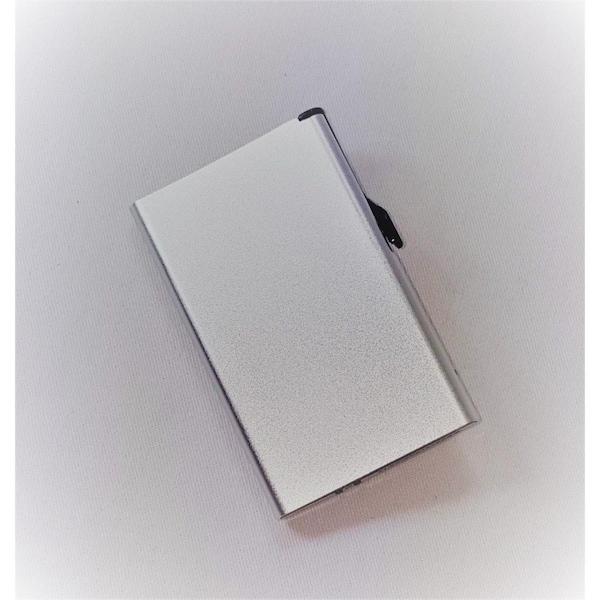 Jiallo Credit Card Holder RFID Blocking Aluminum Business Card Holder ...