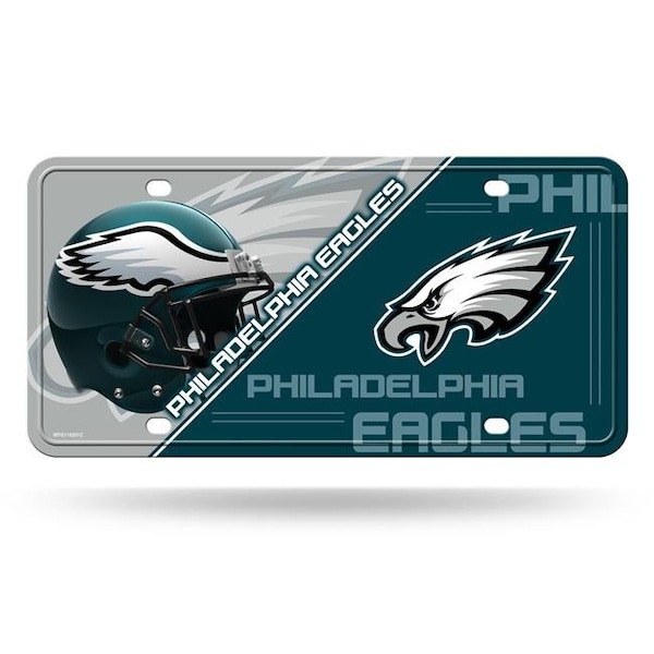 Rico Philadelphia Eagles License Plate Metal 6734527911 | Zoro