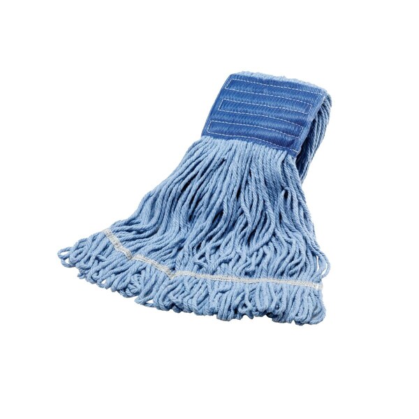 Janico Pe Medium Blended Cotton Wide Band Looped End Mop 3041 (PE) | Zoro
