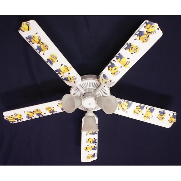 Lightitup 52 in. Minions Ceiling Fan LI2085606 | Zoro