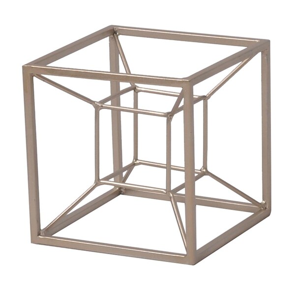 H2H 1 lbs Metal Tesseract Shaped Table Decor H22842316 | Zoro