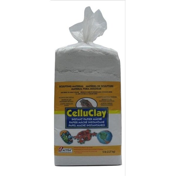 Celluclay CelluClay 112 Activa 12 lbs Bulk Instant Paper Mache; Gray ...