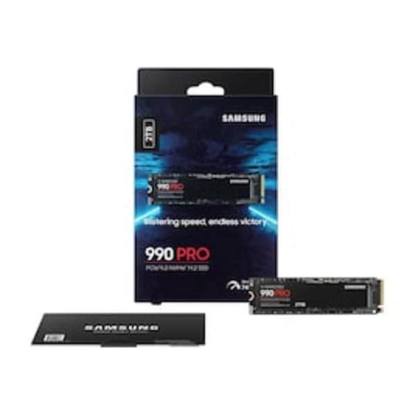 Shockwave MZ-V9P2T0B-AM 990 PRO 2TB M.2 PCIe Gen4 NVMe Solid State ...