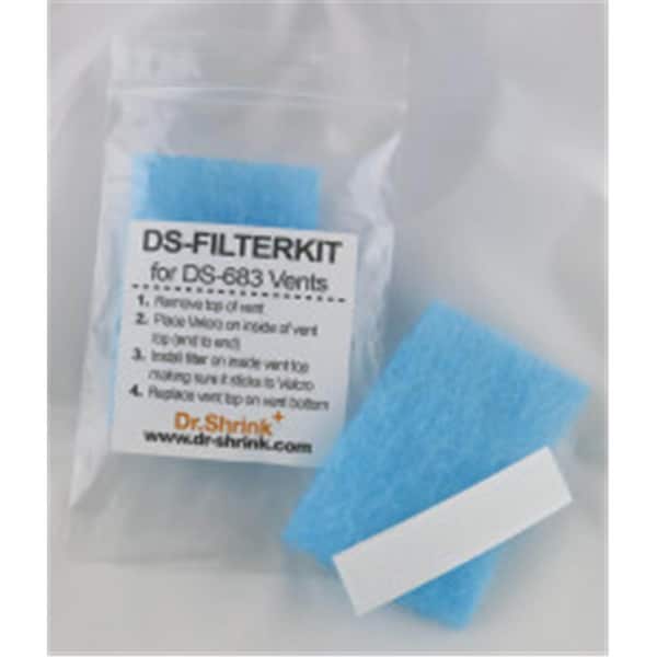 Dr Shrink Filter Kit Add on for Vents DS-FILTERKIT | Zoro