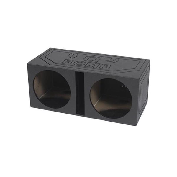 Q Power 15 in. Two Hole Dual Vented Speaker Box, Extra Large SPL ...