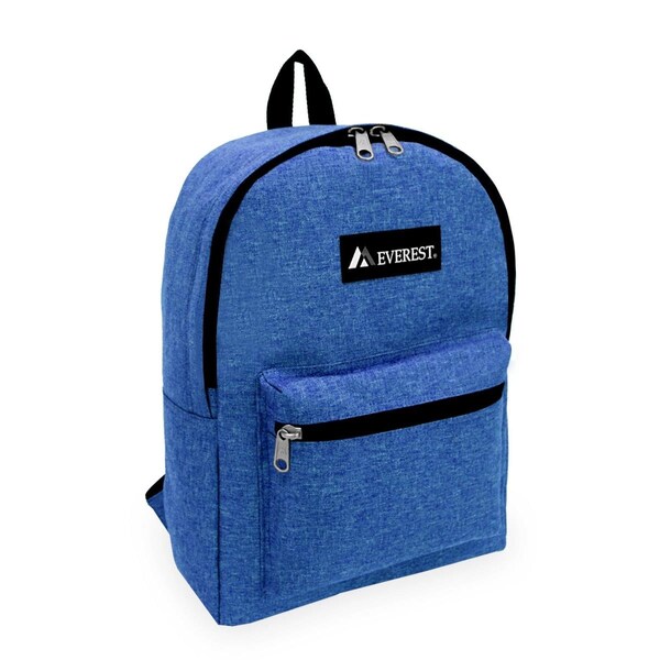 Everest Basic Denim Backpack 1045DM-RBL | Zoro