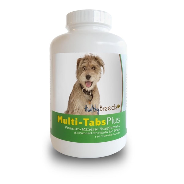 Healthy Breeds Mutt Multi Vitamin Plus Chewable Tablets, 180PK ...