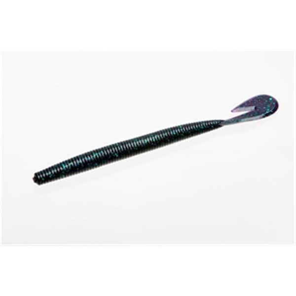 Zoom Bait 7 in. Magnum Ultra Vibe Speed Worm, June Bug - 8 Count - 1 ...
