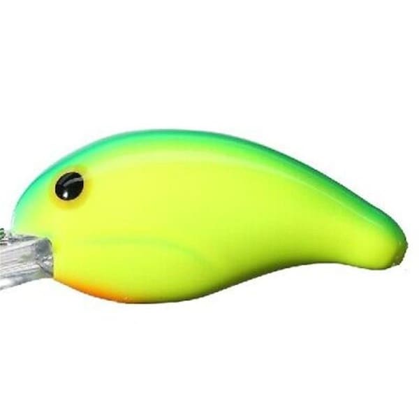 Bandit Lures 2 in. & 0.375 oz DR Chartreuse Green Back Fishing Lure ...