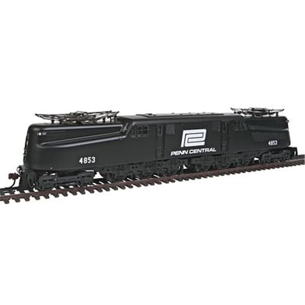 Bachmann HO Scale No.4853 GG1 Penn Central, Black with White Lettering ...