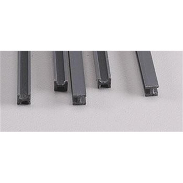 Plastruct 025 in. H-8 Traditional ABS Columns Steel, 5PK PLS90065 | Zoro