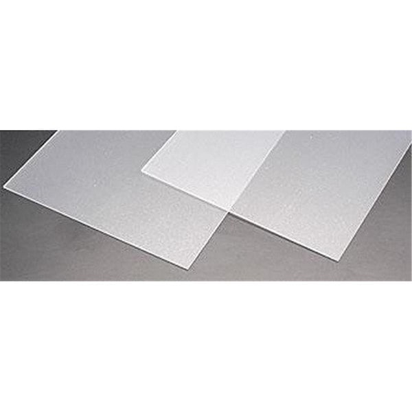 Plastruct .060 X 7 X 1 In. Ssc-106 Plastic Clear Styrene Sheet, 2Pk ...