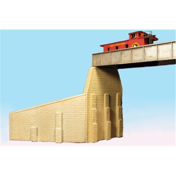 Prontitud HO Bridge Abutment Wing Cut Stone - Pack of 2 PR1664043 | Zoro