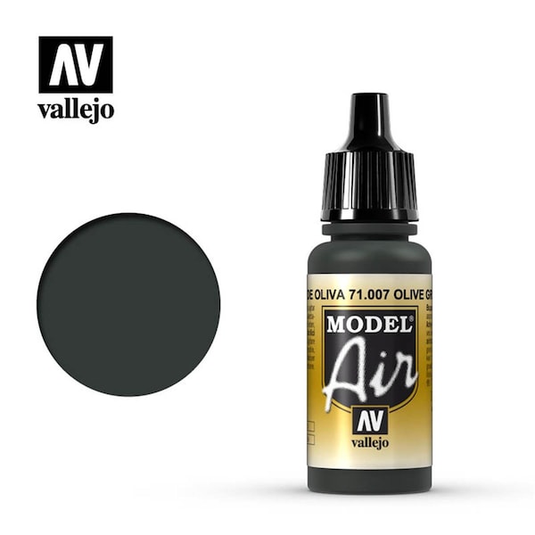 Vallejo Olive Green Model Air Acrylic Paint VLJ71007 | Zoro