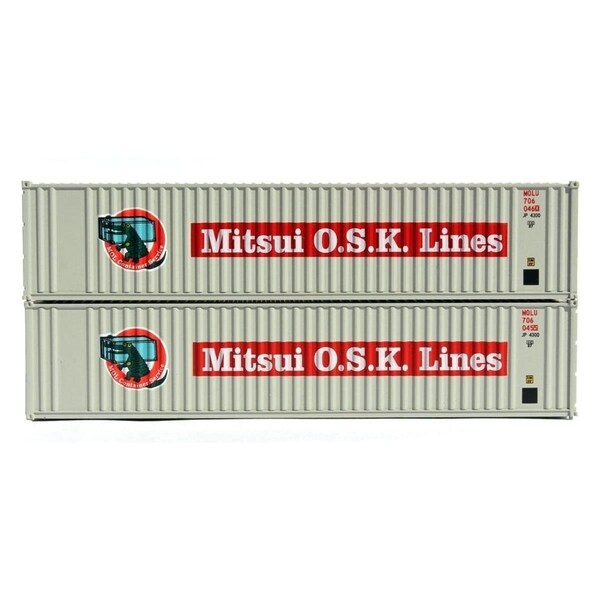Jacksonville Terminal 40 ft. N Mitsui OSK Standard Height Container ...