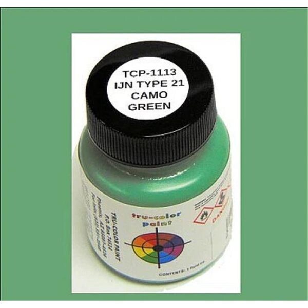 Tru-Color Paint IJN Type 21 Paint, Camo Green TCP1113 | Zoro