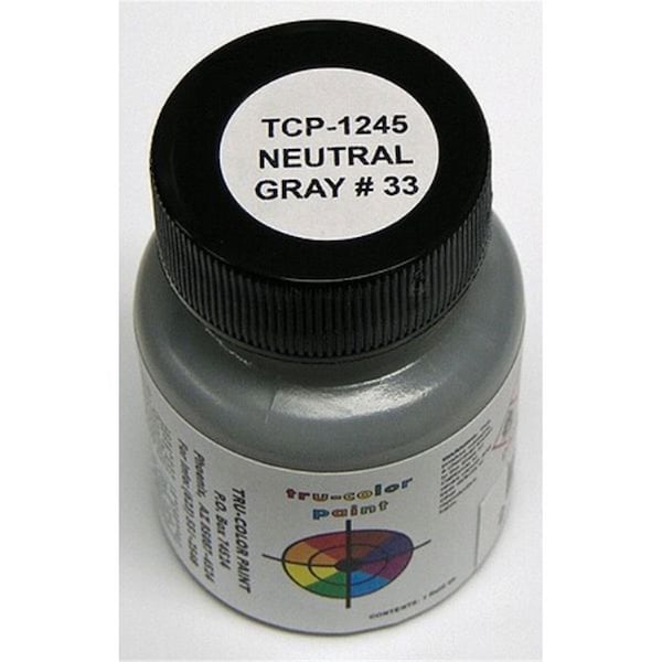 Tru-Color Paint 1 oz Paint, Radar Lightt Ghost Gray TCP1245 | Zoro