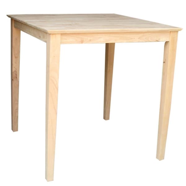 Finefabrics Solid Wood Top Table Shaker Legs FI324932 | Zoro