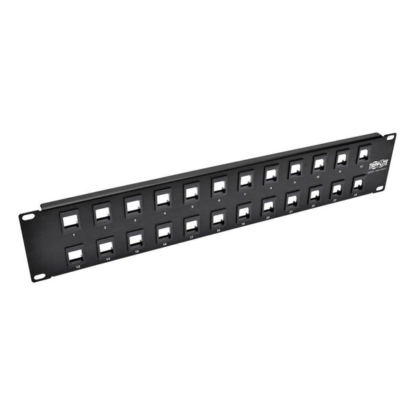 Doomsday 24-Port Keystone Blank Patch Panel RJ45; USB; HDMI; Cat5e ...