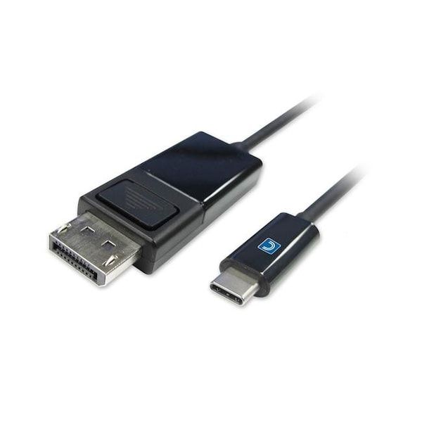 Comprehensive Cable USB3C-DP-3ST Male to Display Port Male Cable Type C ...