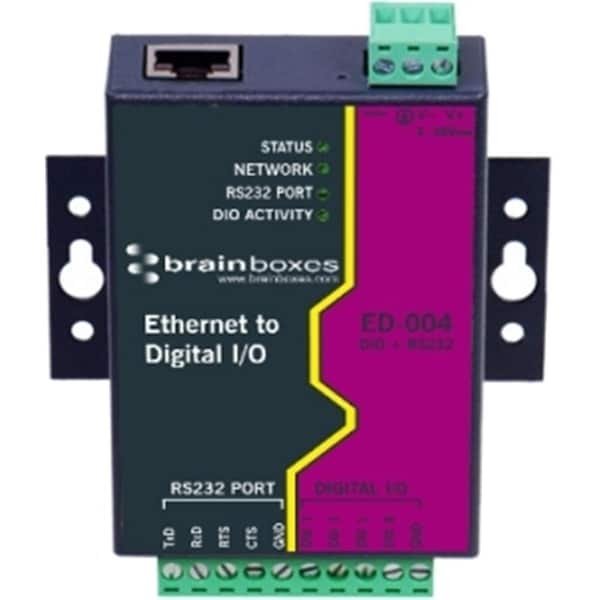 Upgrade 4 Port Selectable DIO Plus RS232 - 1 x Network UP749851 | Zoro