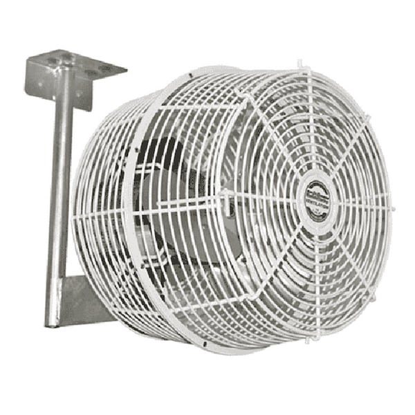 J & D Manufacturing 115V 1PH S-Variable 12 in. Green Breeze HAF Fan ...