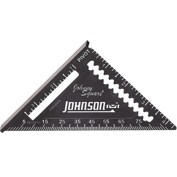 Johnson Level & Tool 4.5 in. Johnny Square Professional Easy Read ...