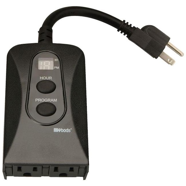 Maxpower Digital Outdoor Block Heater Timer with Daily Settings 3 ...