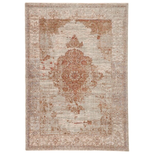 Vibe By Jaipur Living Beatty Medallion Tan & Rust Runner Rug , 2 ft. 5 ...