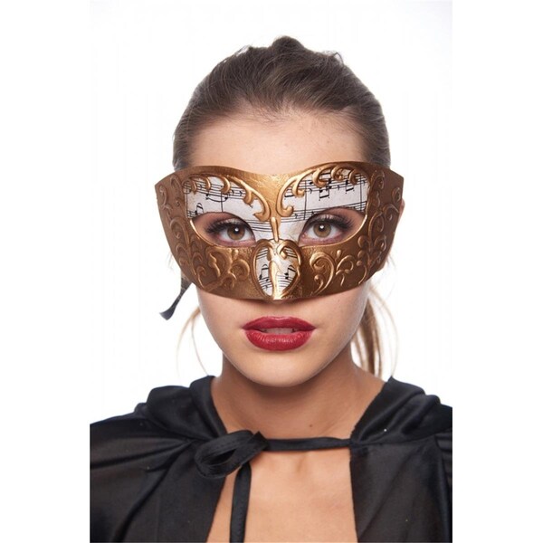 Kayso Gold Musical Venetian Style Masquerade Mask PM033GD | Zoro