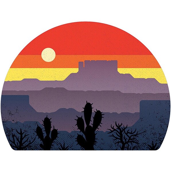 Sticker Art Desert Layers Sticker 470147 | Zoro
