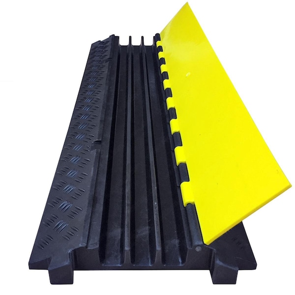 Electriduct Cable Protector, 2 in H, 35-3/4 in L, 11-7/8 in W, 3 ...