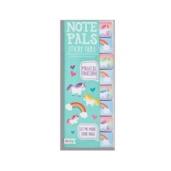 Ooly Note Pals Sticky Tabs Magical Unicorns 121035 | Zoro