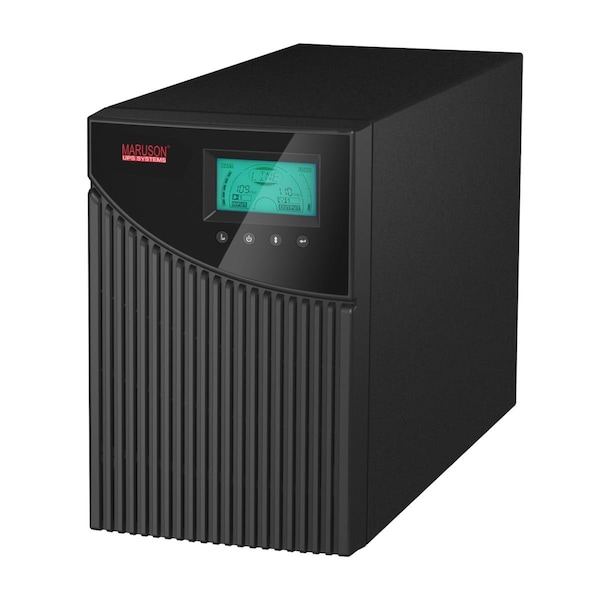 Maruson On-Line UPS, 1000VA, 4 Outlets, Tower, Out: 100/110/115/120V AC ...