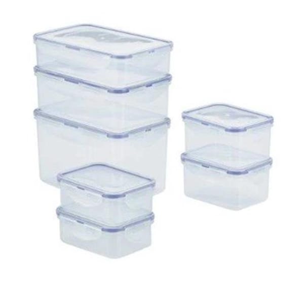 Lock & Lock Lock & Lock HPT818CS Easy Essentials Rectangular Food ...