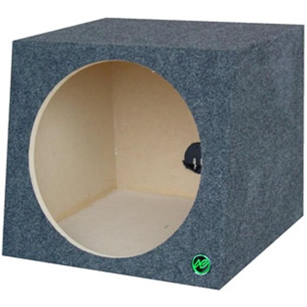 Audio Enhancers 1.90 Cu ft. Classic Slant Subwoofer Enclosure AECCSS15C ...