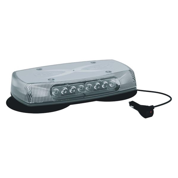 Ecco 15 in. TIR Optic LED Emergency Light with Vacuum Magnet, Clear ...